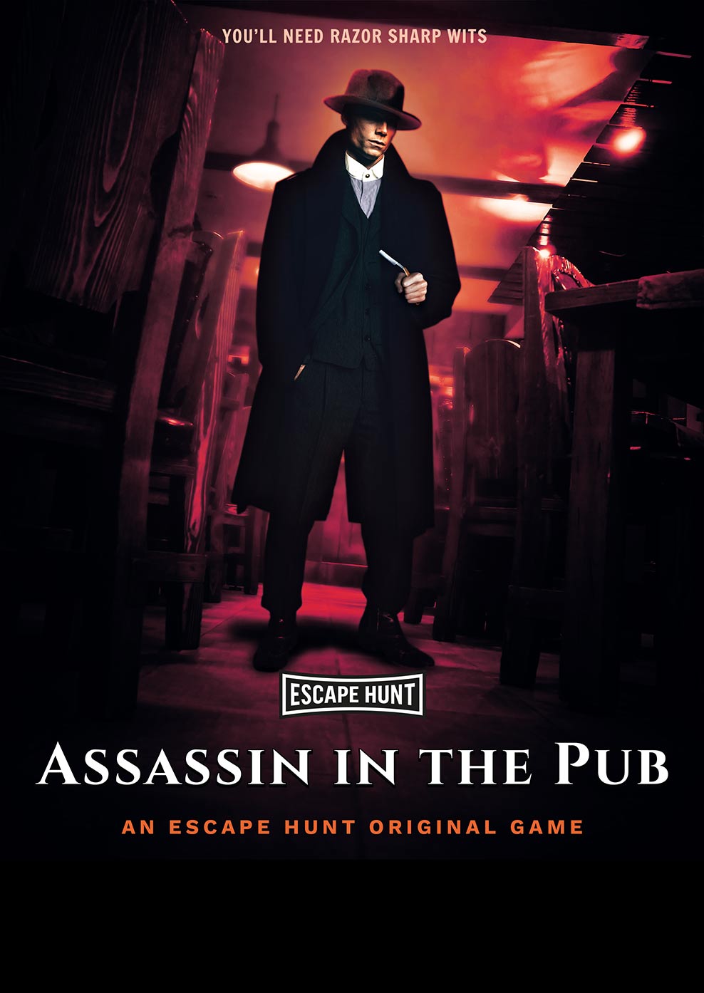 Assassin in the Pub | Escape Room - Live Escape Room Game | Escape Hunt ...