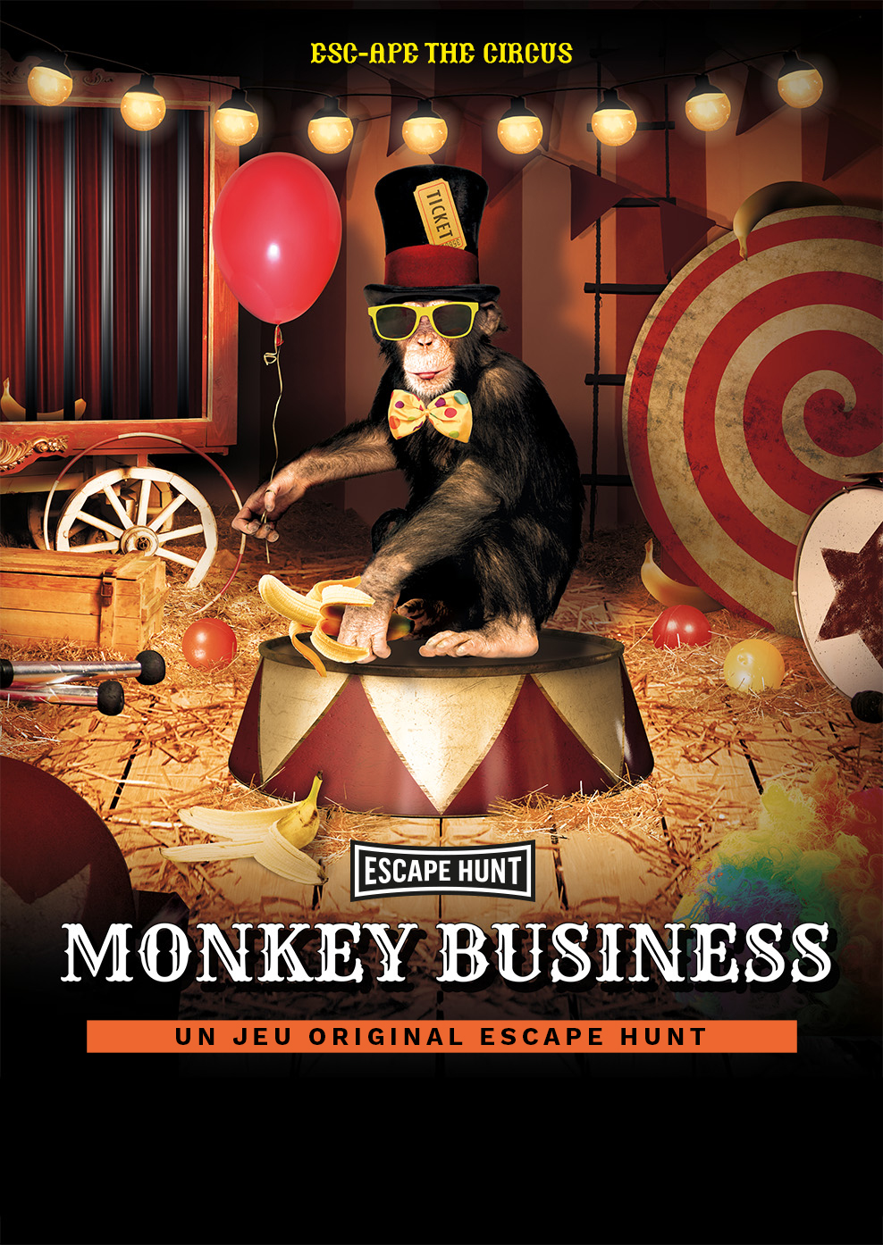 Monkey Business escape game à Bruxelles | Escape Hunt