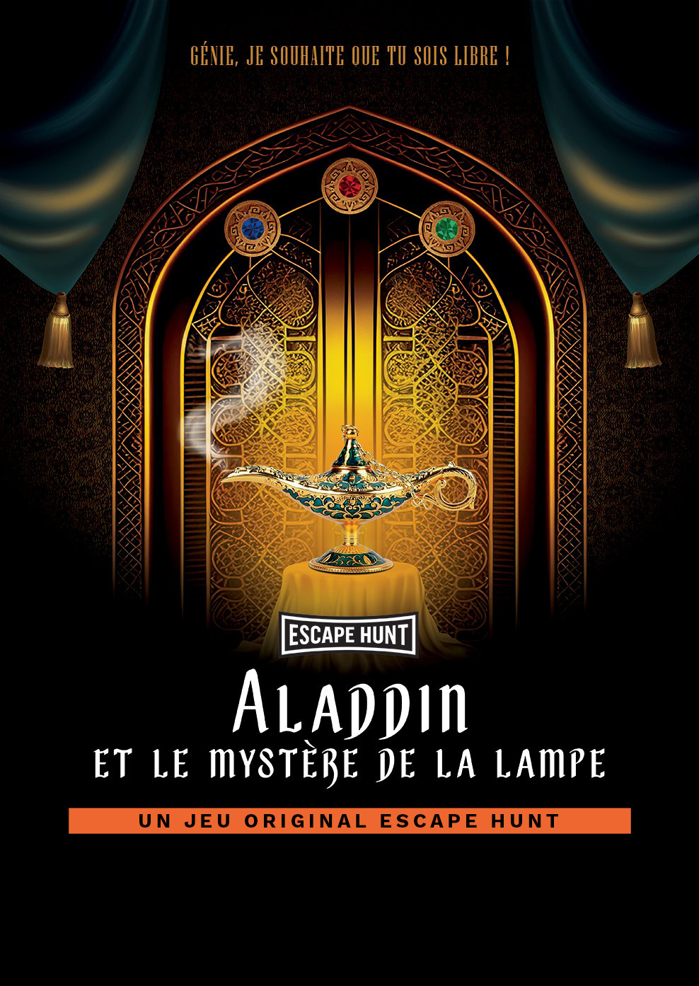 Aladdin & Le Mystère de la Lampe escape game à Marseille | Escape Hunt