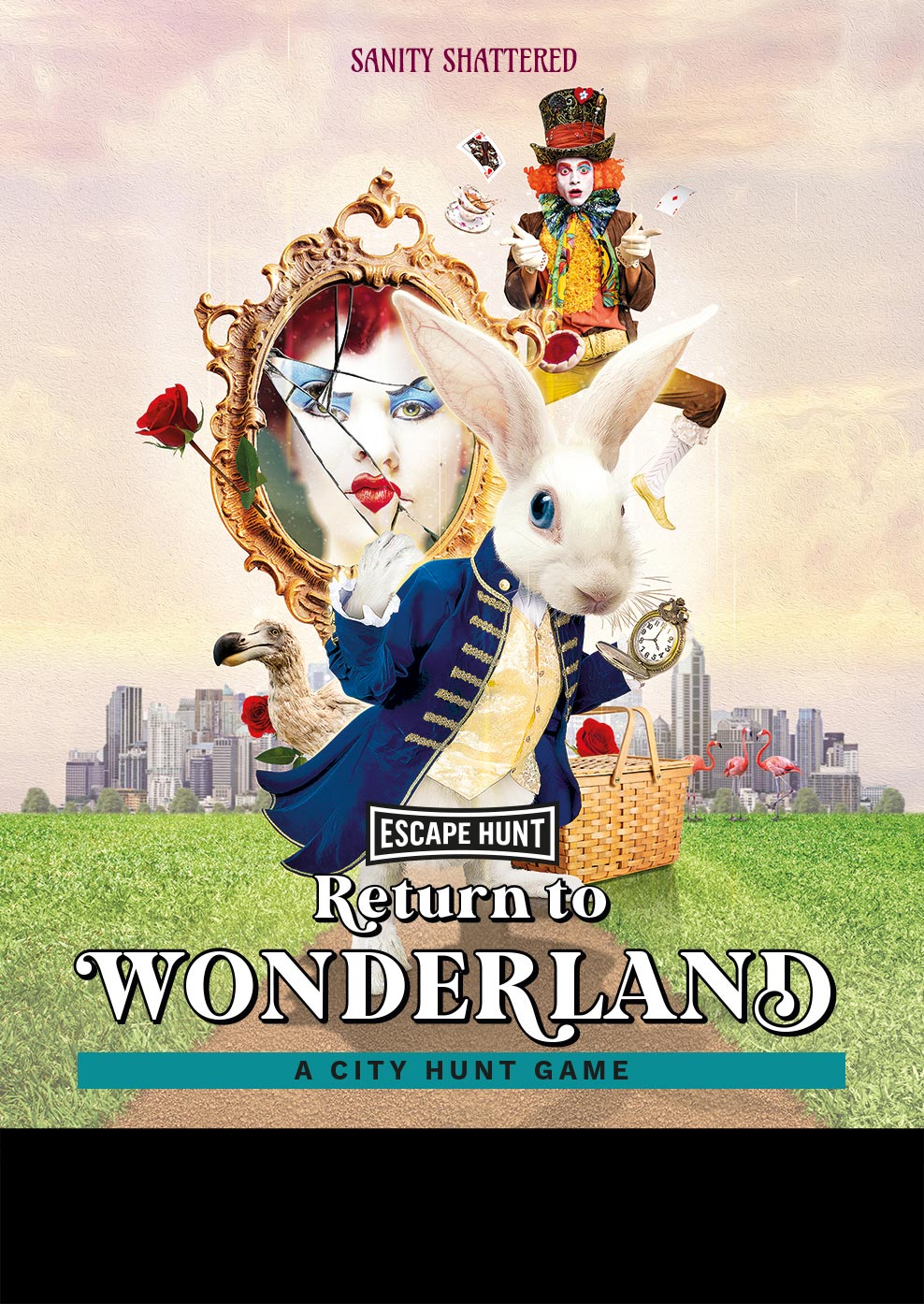 Return to Wonderland | City Hunt game in Cambridge | Escape Hunt