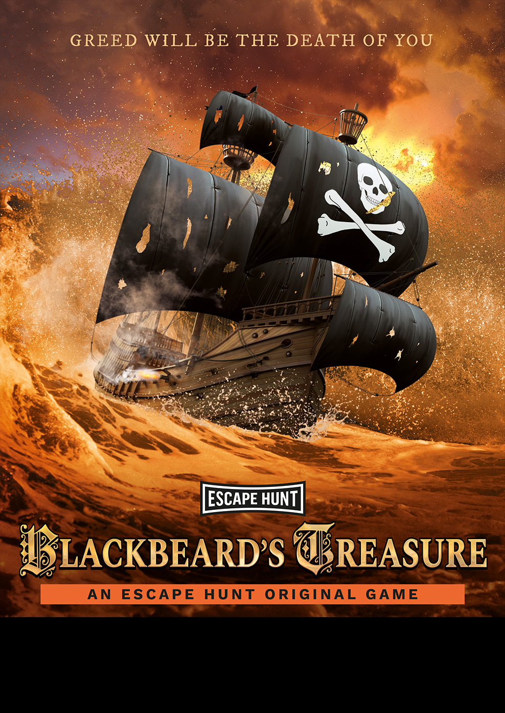 Blackbeard's Treasure escape room in Kingston | Escape Hunt
